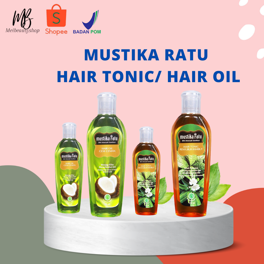 Jual Mustika Ratu Minyak Cemceman Hair Oil| Hair Tonic | Shopee Indonesia