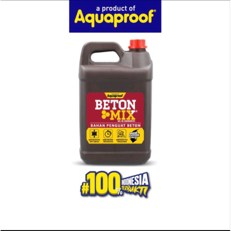 Jual Beton Mix 5 kg Aquaproof / Penguat Beton / Obat Beton / Pencampur ...
