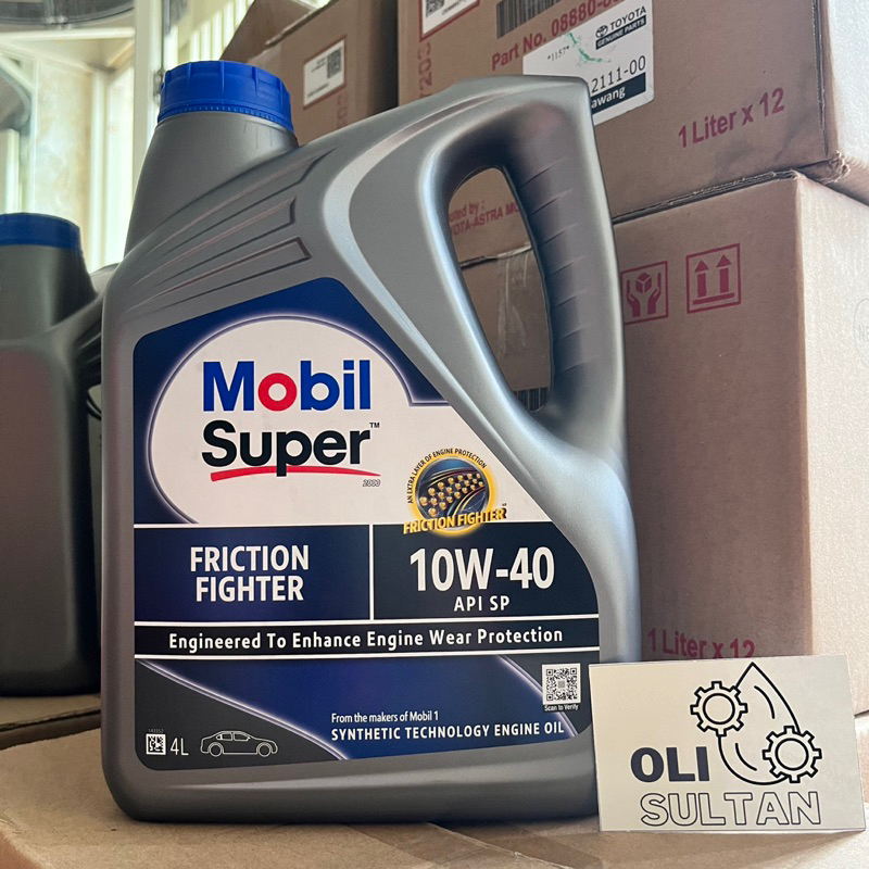Jual OLI MOBIL SUPER 10W-40 API SP 4L | OLI MOBIL ORIGINAL | 4LITER ...