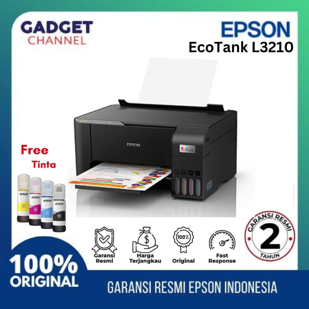 Jual Printer Epson L3210 All in One Ink Tank Printer - Garansi Resmi 2 Tahun | Shopee Indonesia