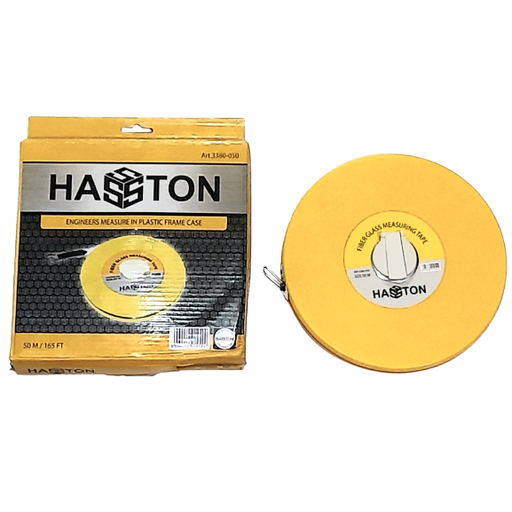 Jual Pengukur / Meteran Bulat Kain 50 m meter mtr Hasston 3380-050 ...