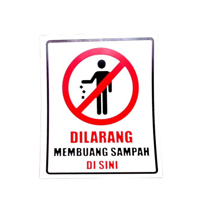 Jual STIKER DILARANG MEMBUANG SAMPAH DI SINI | Shopee Indonesia Jual STIKER DILARANG MEMBUANG SAMPAH DI SINI | Shopee Indonesia