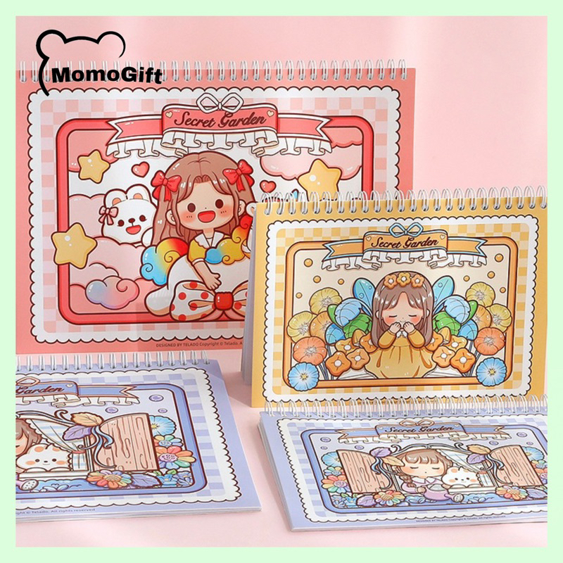 Jual Buku Tempel Stiker Edisi Secret Garden Girl 20 Halaman TLD99 ...
