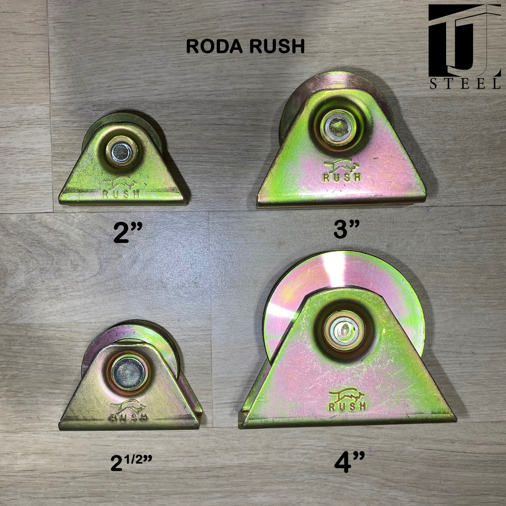 Jual RODA PAGAR / RODA PINTU BESI / RODA BUBUT GALVANIZED SLIDING GATE ...