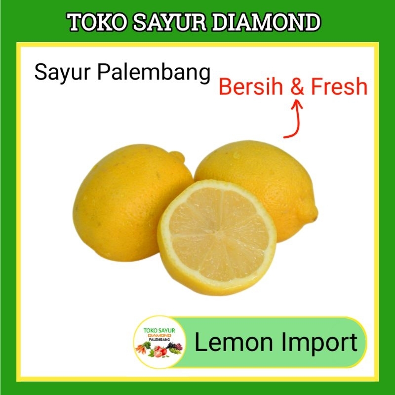 Jual Buah Lemon Import - Buahan Segar Online Palembang | Shopee Indonesia