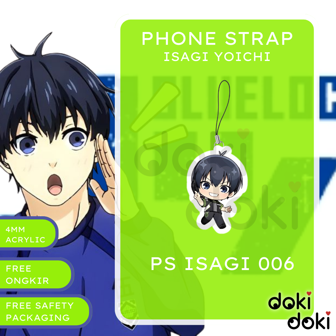 Jual PHONE STRAP HP ANIME ISAGI YOICHI BLUE LOCK | Shopee Indonesia