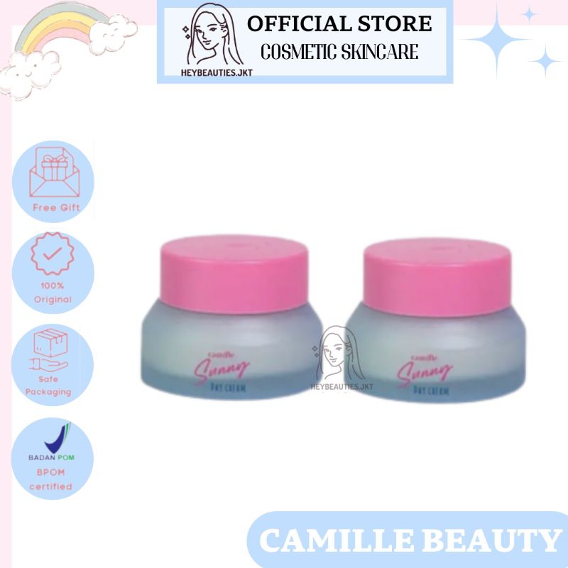 Jual [READY] SUNNY DAY CREAM WITH SUNSCREEN BY CAMILLE BEAUTY ORIGINAL ...