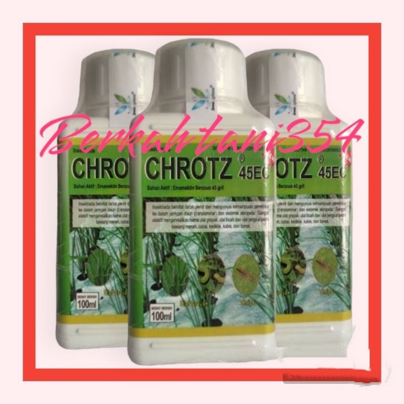 Jual Insektisida chrotz 100ml original Racun ulat crotz 100ml ...