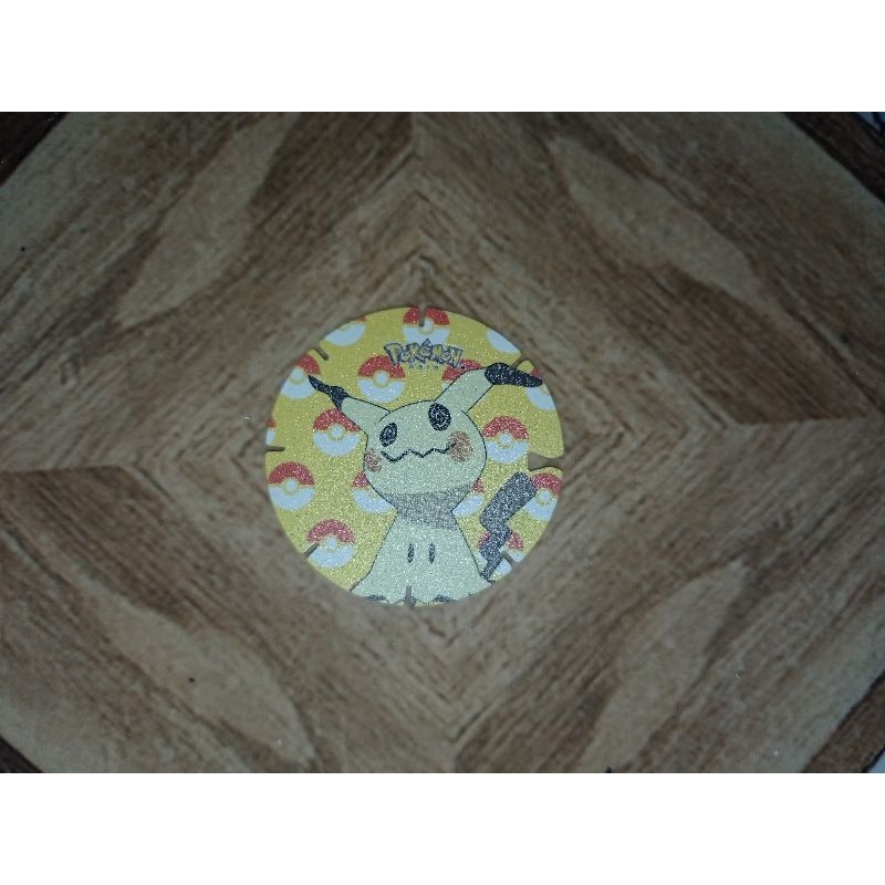 Jual Tazos / Tajos POKEMON COIN MIMIKYU CHIKI BALLS New Murah Mainan ...