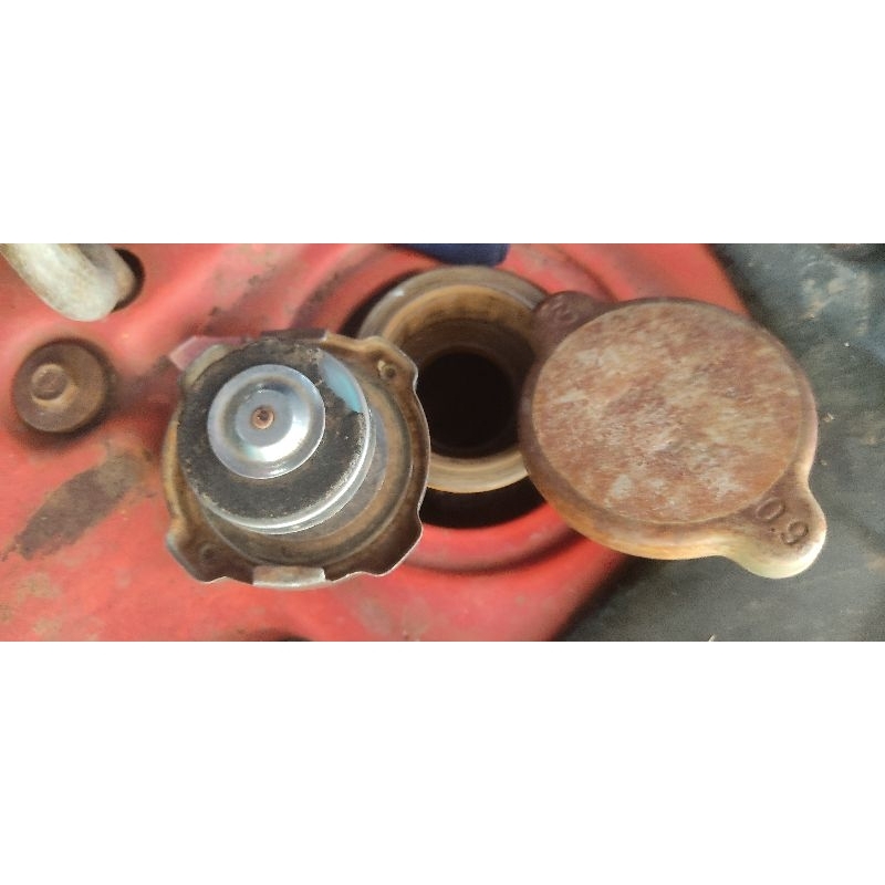 Jual Tutup tangki radiator 6.0 traktor tangan bahan besi cover tank ...
