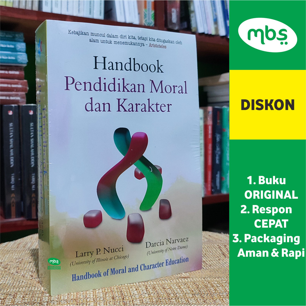 Jual BUKU HANDBOOK PENDIDIKAN MORAL DAN KARAKTER - Handbook of Moral ...
