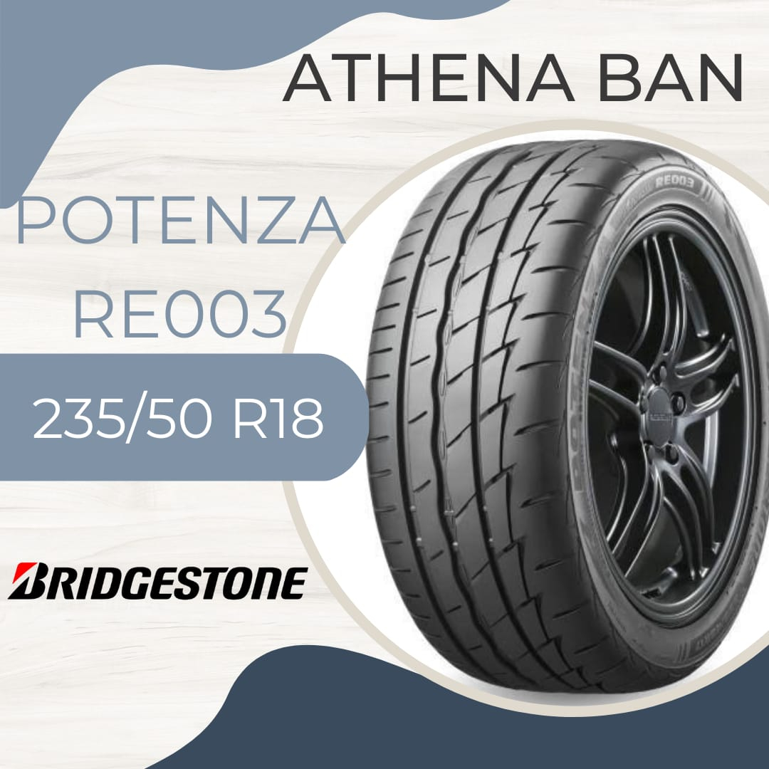 Jual Bridgestone 235/50 R18 Potenza RE003 ban alphard innova vellfire | Shopee Indonesia