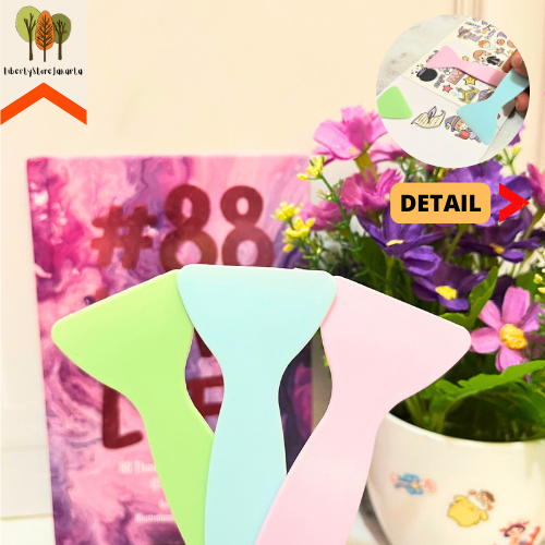 Jual Perata Sticker Ukuran 11cm Spatula DIY Scrapbook Jurnaling Stiker ...