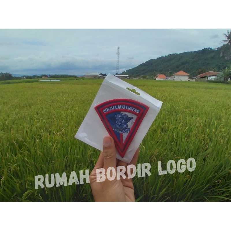 Jual logo bordir bet lantas timbul 3D | Shopee Indonesia