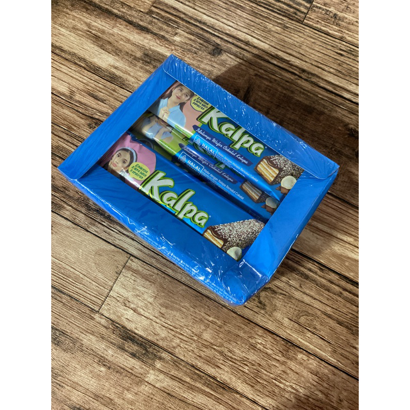 Jual Kalpa | Wafer cokelat kelapa | Kemasan baru | Shopee Indonesia