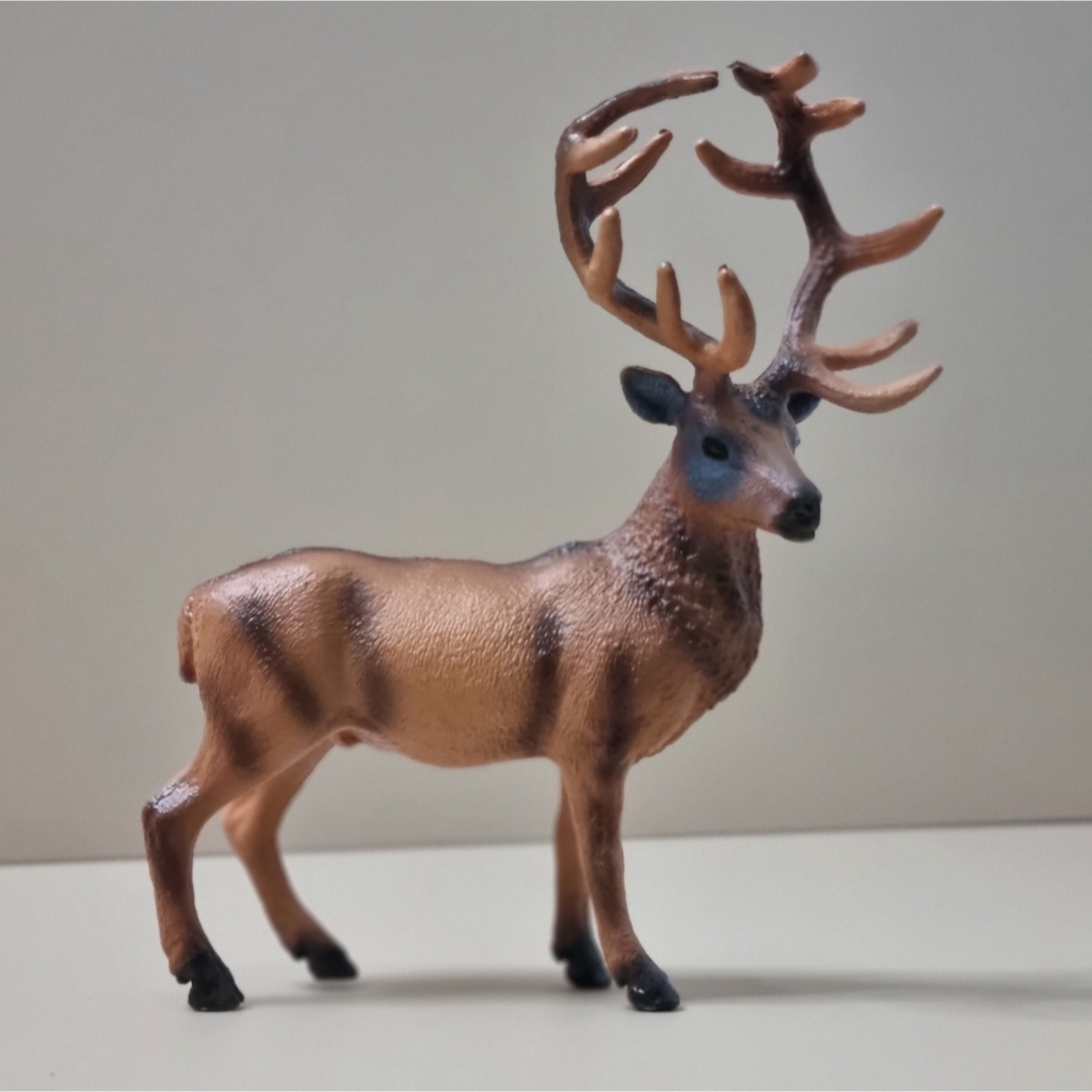 Jual Hewan Rusa eropa Red Deer PVC Miniatur Figure detail rapi ...