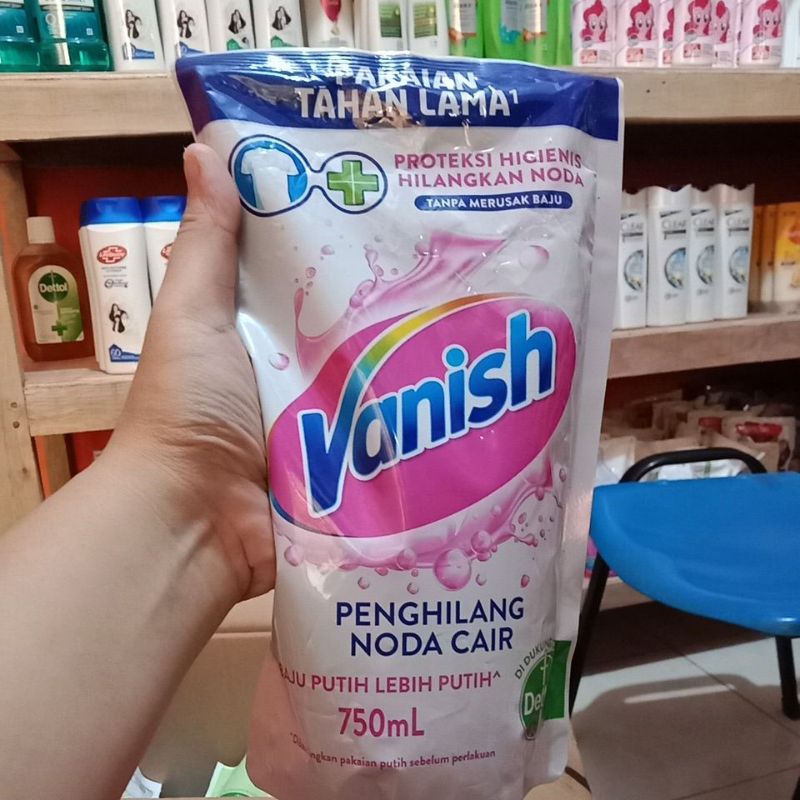 Jual Vanish Cair Pink/ White 750ml /425ml Refill | Shopee Indonesia