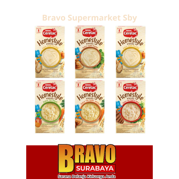 Jual Nestle Cerelac Homestyle Meals 100g / Bubur Bayi | Shopee Indonesia