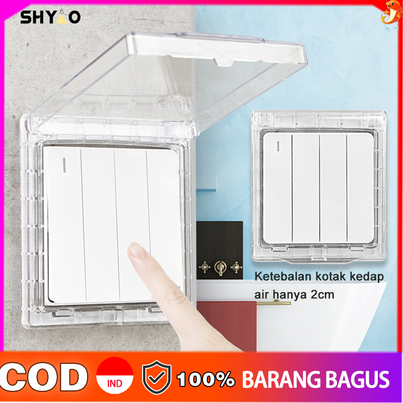 Jual kotak perlindungan sakelar dinding/inbow dus 86mm/switch box/kotak ...