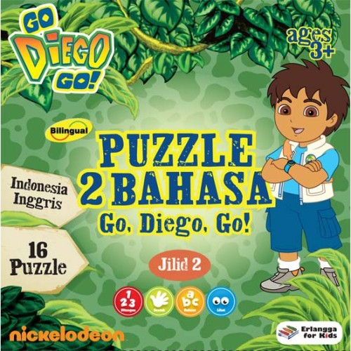 Jual BEST SELLER GO, DIEGO, GO! PUZZLE 2 BAHASA JILID 2 - ERLANGGA FOR ...