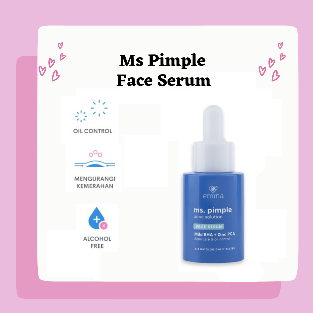 Jual Emina Ms Pimple Acne Solution Face Serum 30 mL - Serum Atasi ...