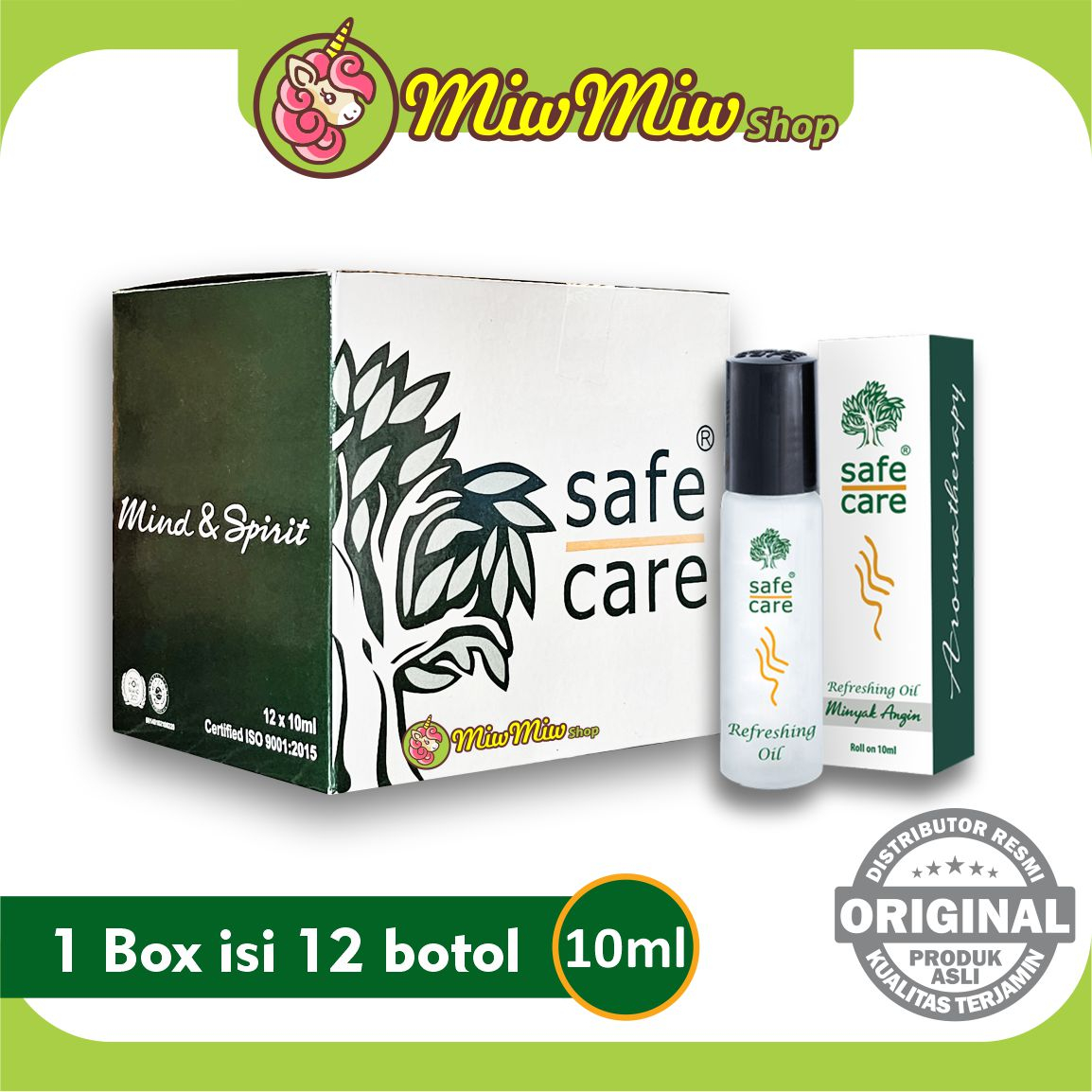 Jual SAFE CARE Minyak Angin Aromatherapy Roll On 10 ml (SafeCare Grosir ...