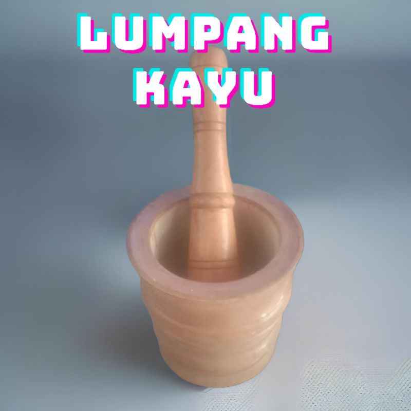 Jual LUMPANG KAYU BESAR ALAT PENUMBUK bUmbu manual /LUMPANG DAN ULU ...