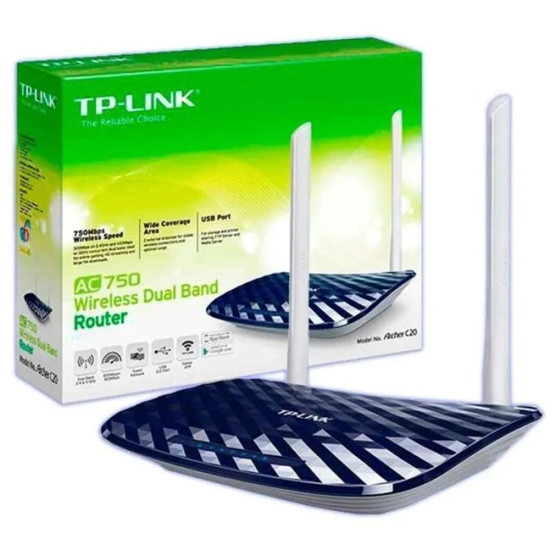 Jual Tplink AC750 Wireless Dual Band Router Archer C20 | Shopee Indonesia