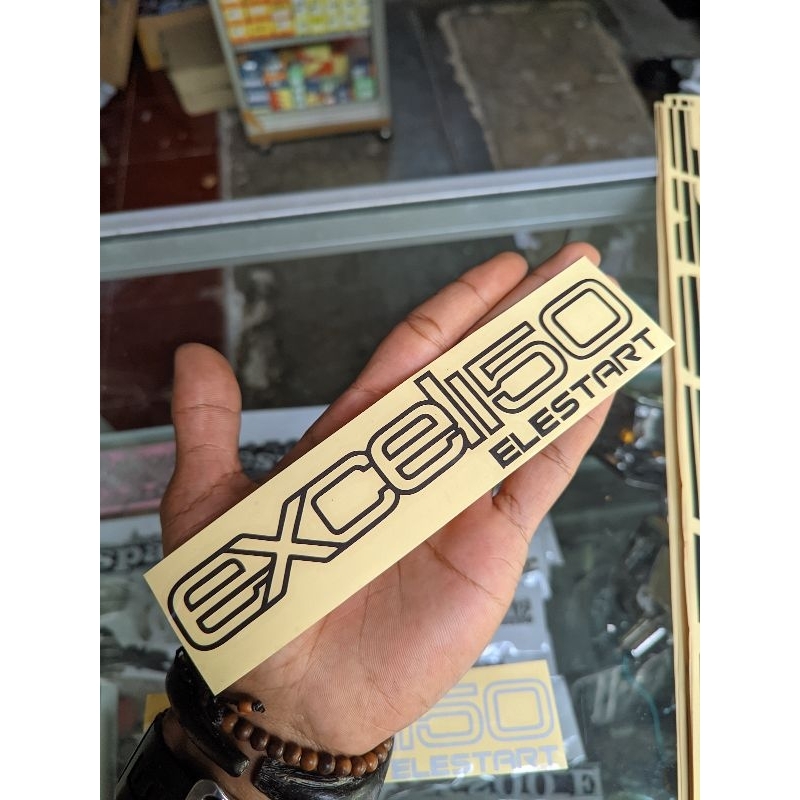 Jual Stiker Vespa Excel 200 Elestart Vespa Excel 150 Elestart Emblem