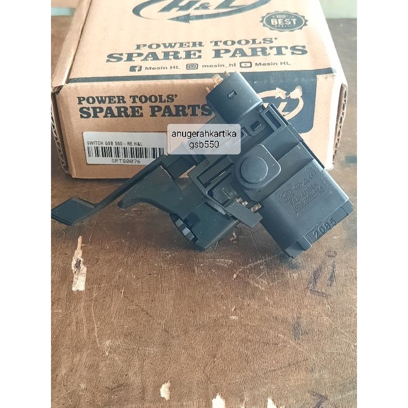 Jual Saklar Mesin Bor GSB550 RE Switch Bor GSB 550 RE bosch GSB 550RE ...