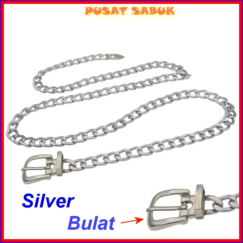 Jual Belt Rantai Gesper Ikat Pinggang Sabuk Rante Wanita Gaun Cewek Gaun Mutiara Model Ring ...