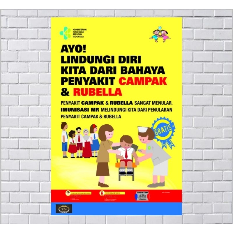 Jual Poster Kesehatan Ayo Lindungi Diri Kita Dari Bahaya Penyakit ...