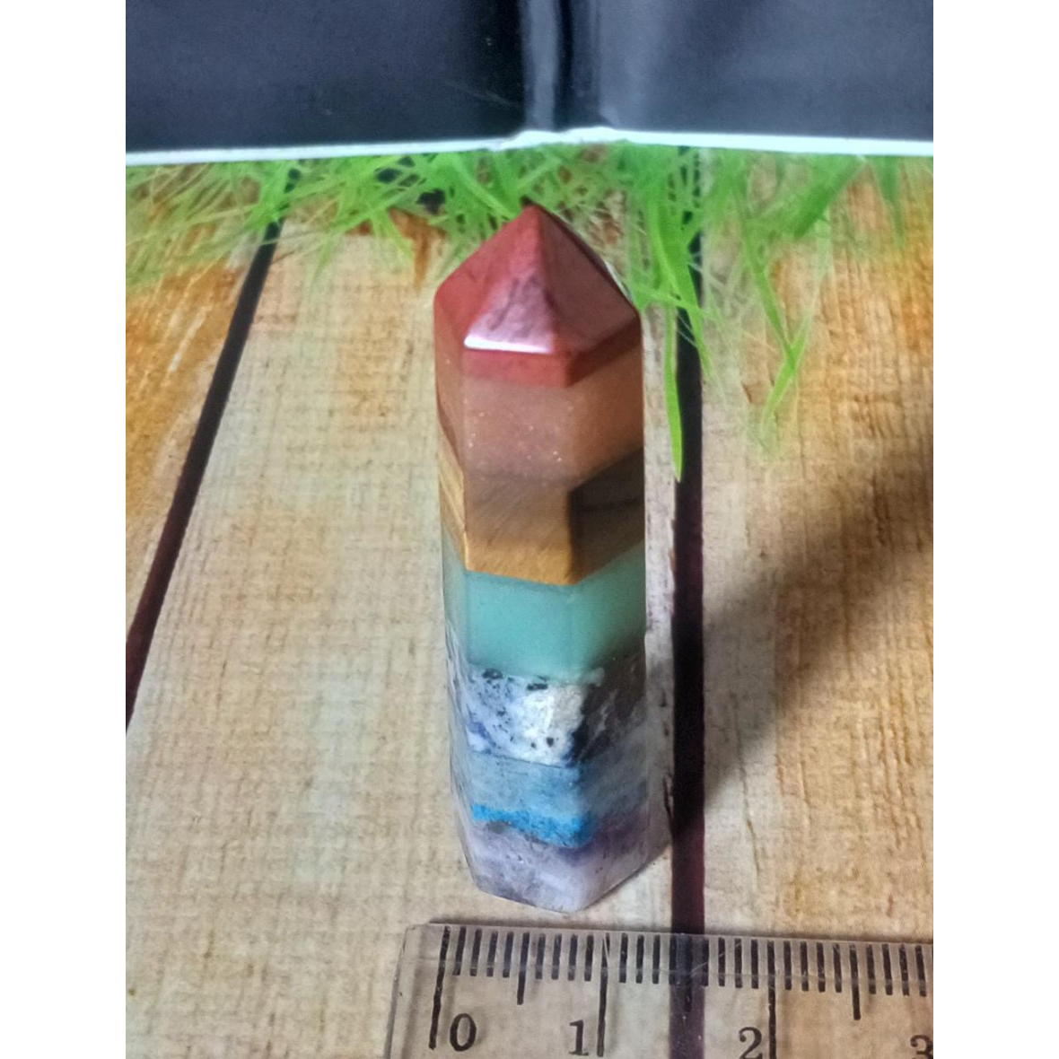 Jual Natural Tower Pointer 7 / Seven Chakra (harga per pcs) | Shopee ...