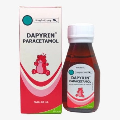 Jual DAPYRIN Paracetamol Syrup Sirup 60 ml | Shopee Indonesia