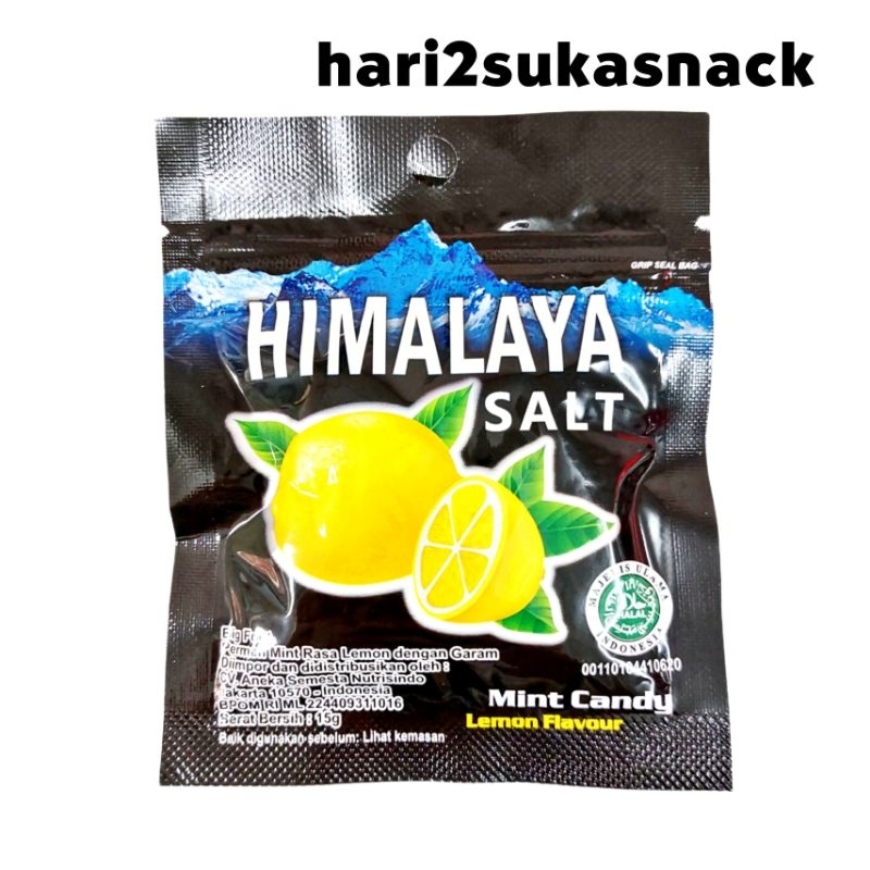 Jual Permen Himalaya Salt Lemon Mint Candy | Shopee Indonesia