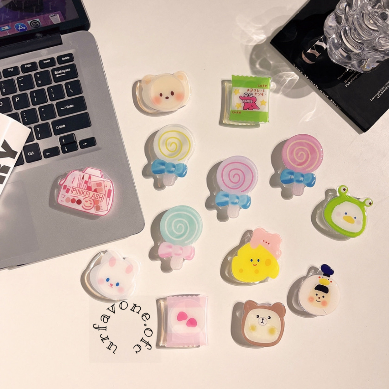 Jual Korean ACRYLIC 4 Popsocket / Phone Holder / Phone Stand / Phone ...