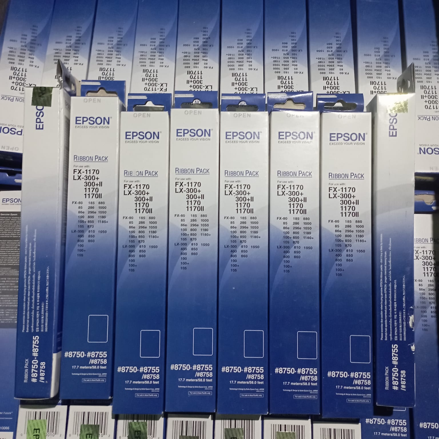 Jual RIBBON PACK PITA EPSON DOT MATRIX REFIL LX300 LX310 LQ310 7755 ...