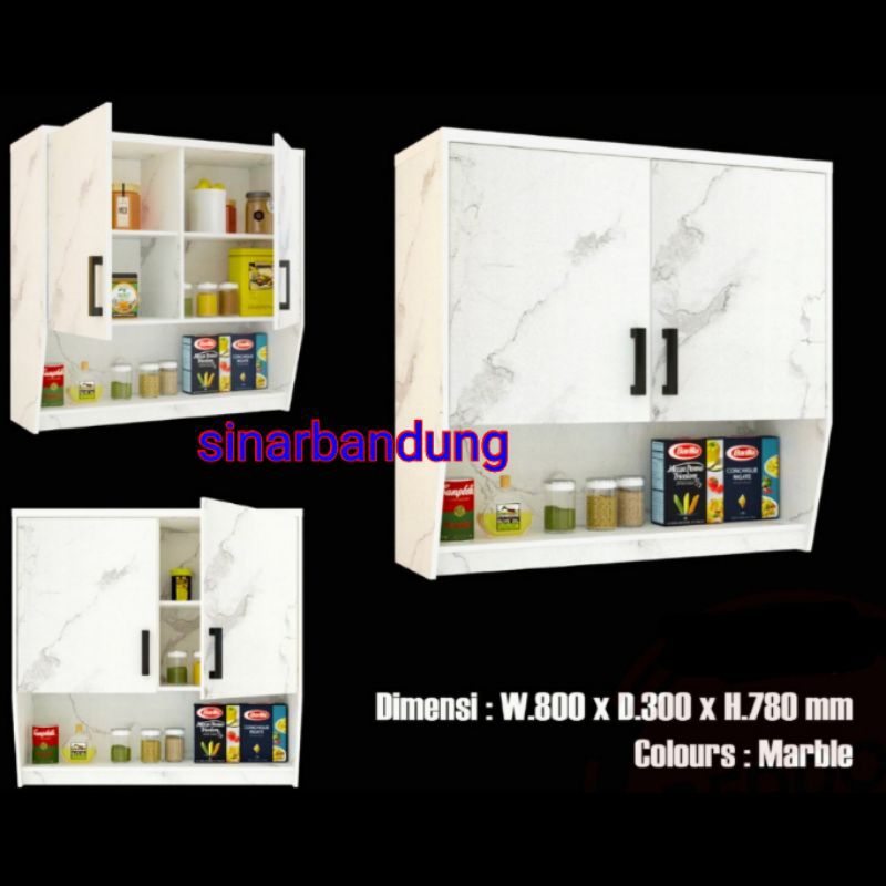 Jual KITCHEN ATAS / RAK DAPUR ATAS / RAK DAPUR MINIMALIS | Shopee Indonesia
