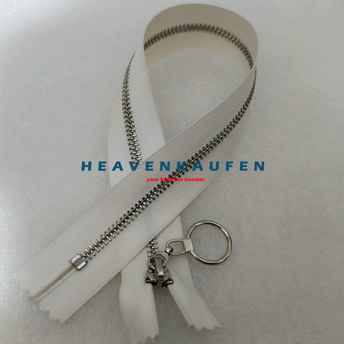 Jual Resleting Zipper Ritsleting 30 cm Atau 12 inch Silver Type Gigi ...