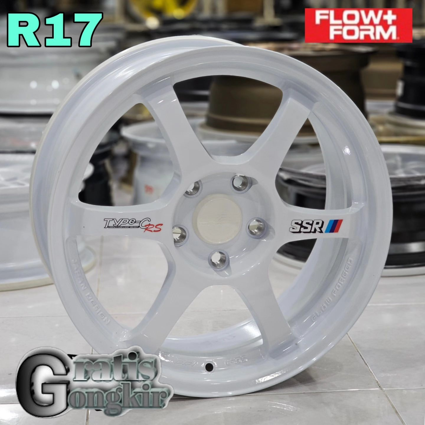 Jual VELG RING 17 SSR Type C Flow Forged velg mobil r17x75 pcd 5x114.3 ...