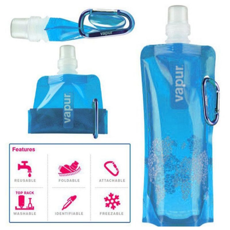 Jual softflask running gowes / botol lipat sport murah / botol vapur ...