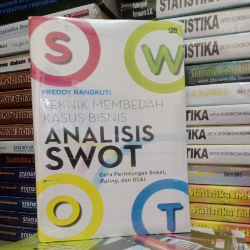 Jual Analisis SWOT teknik membedah kasus bisnis oleh Freddy Rangkuti ...