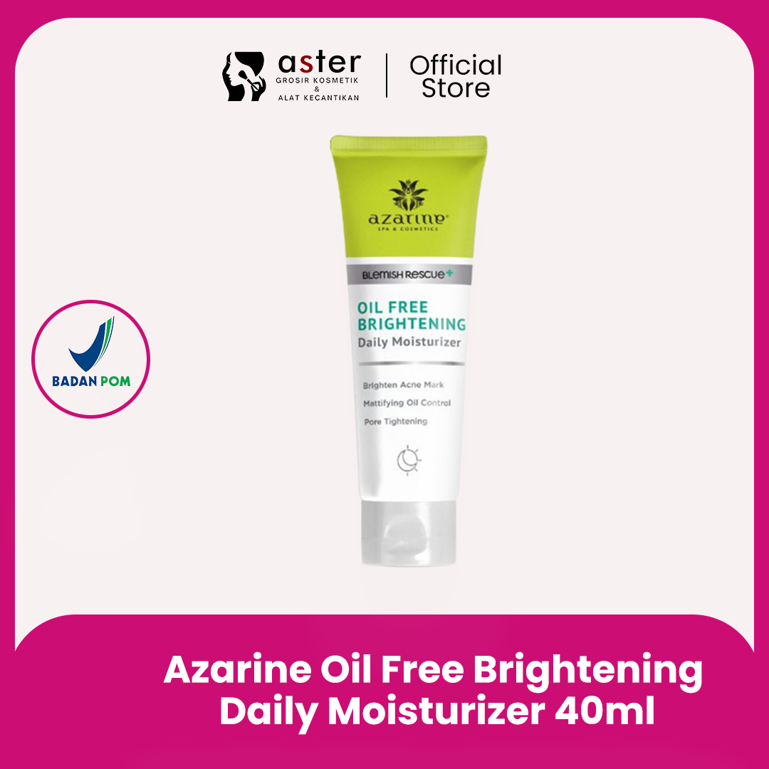 Jual Aster Kosmetik - Azarine Oil Free Brightening Daily Moisturizer ...