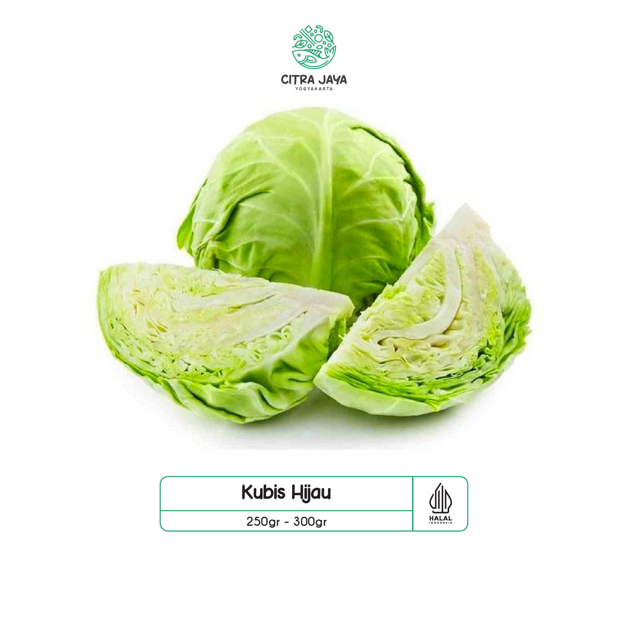 Jual Kubis Hijau 300g - Citra Jaya Yogyakarta | Shopee Indonesia