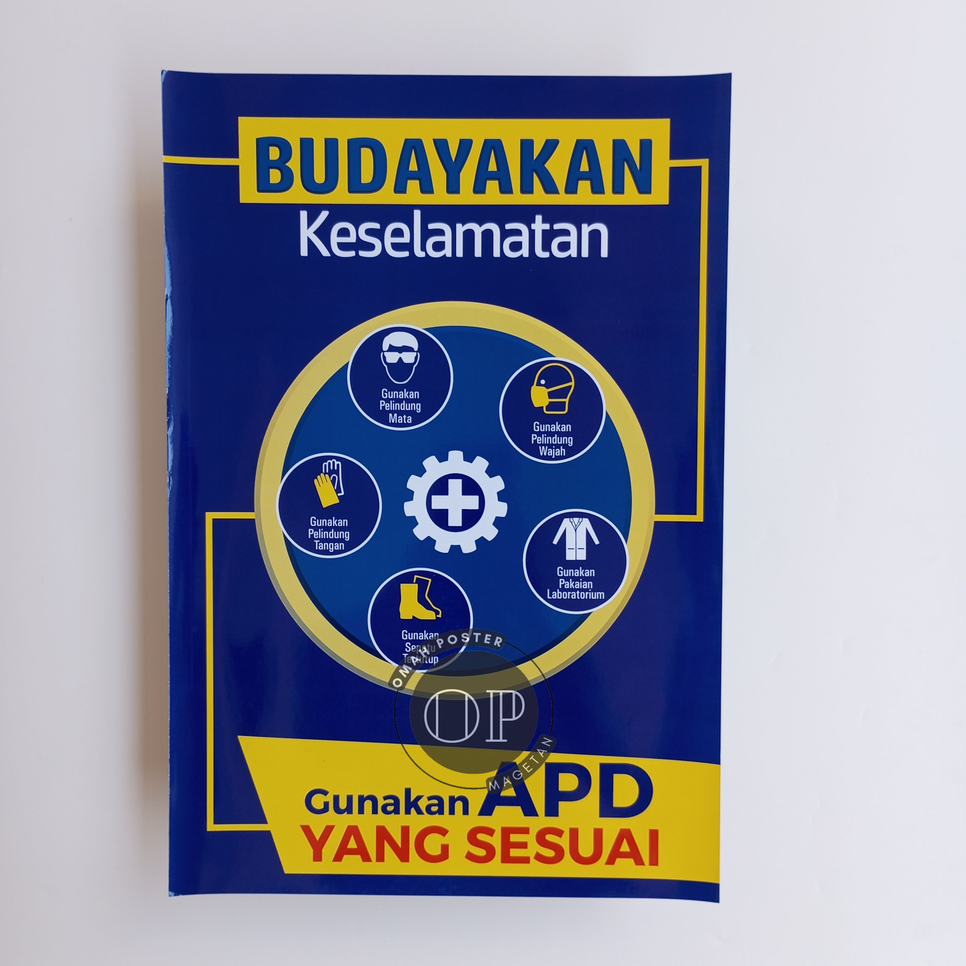 Jual Poster Budayakan Kerja dengan APD yang sesuai - Poster Keselamatan ...