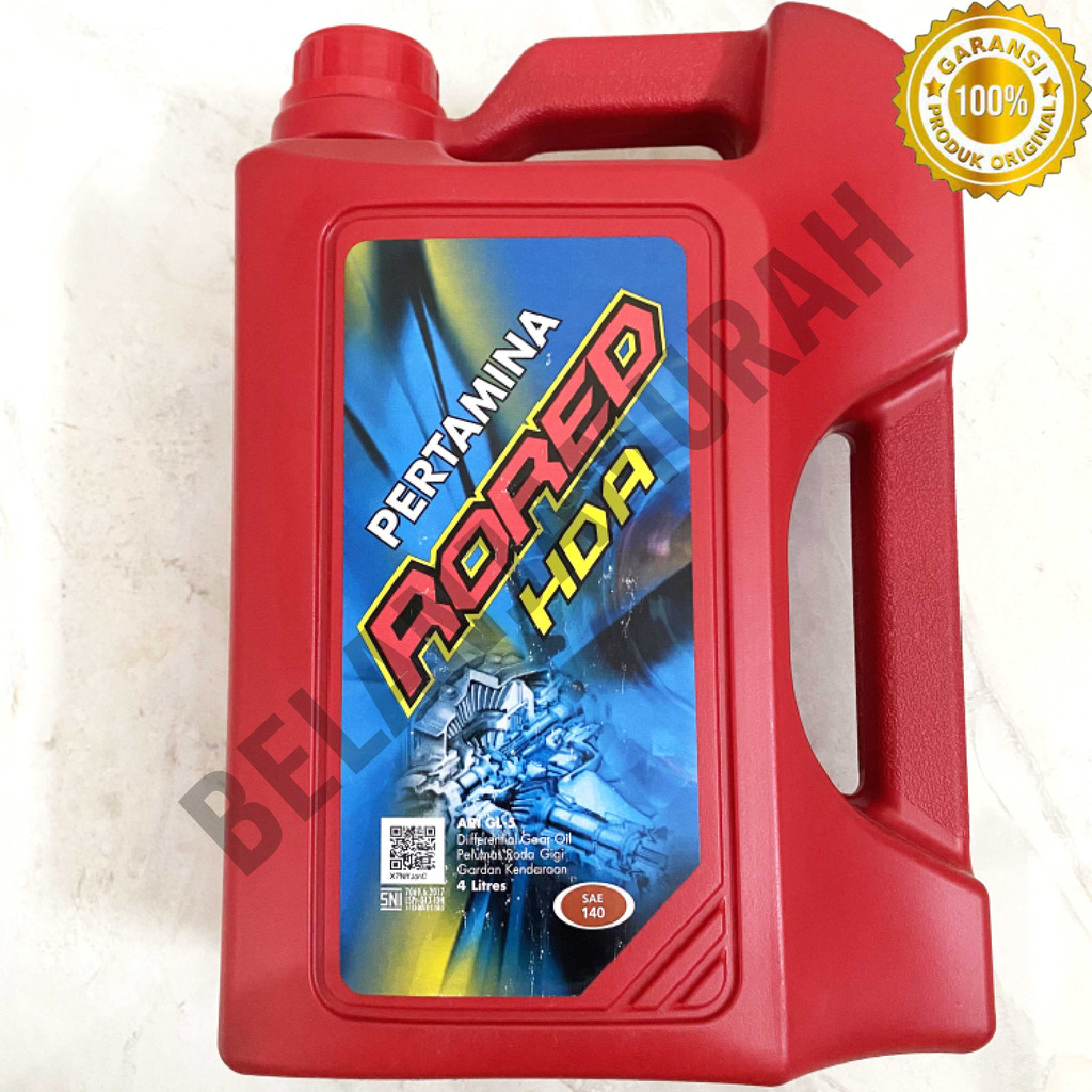Jual Oli Transmisi / Porsneling / Gardan Pertamina Rored HDA Sae 140 GL ...
