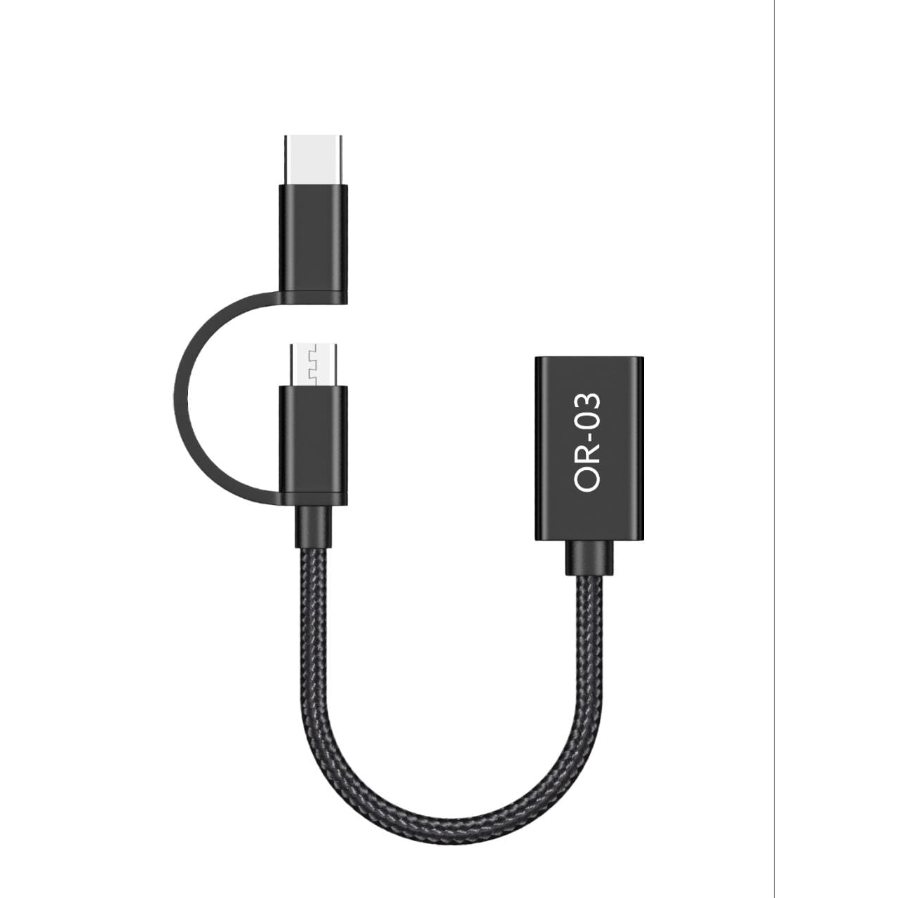 Jual Kabel OTG 2in1 OR-03 premium Quality /Multifungsi Besi metalic Usb ...