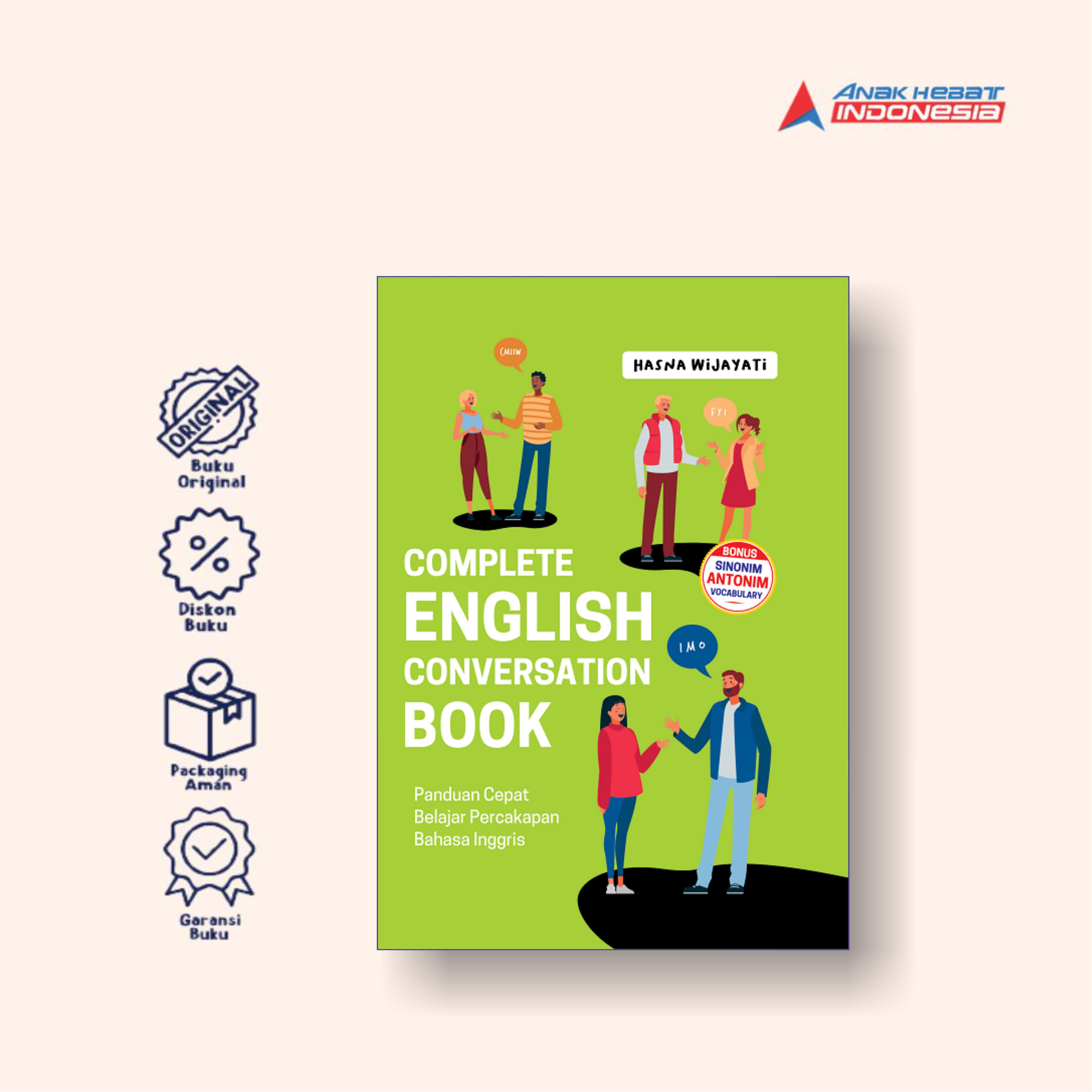 Jual Buku Complete English Conversation Book: Panduan Cepat Belajar ...