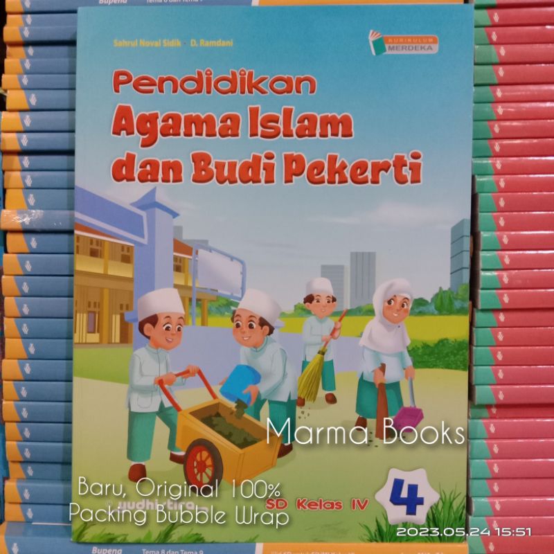 Jual Pendidikan Agama Islam Dan Budi Pekerti SD 4 kurikulum merdeka Yudhistira / Buku Agama ...