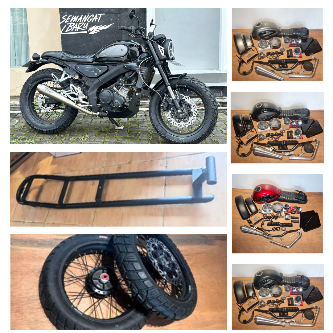 Jual PAKET DUCATI SCRAMBLER KHUSUS R15 V1 V2 V3 R15 V3 JAPTYLE MOTOR ...